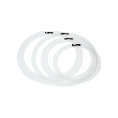 ENS. E-RINGS 12 / 13 / 14 / 16 MUFF PEAUX DRUM EVANS