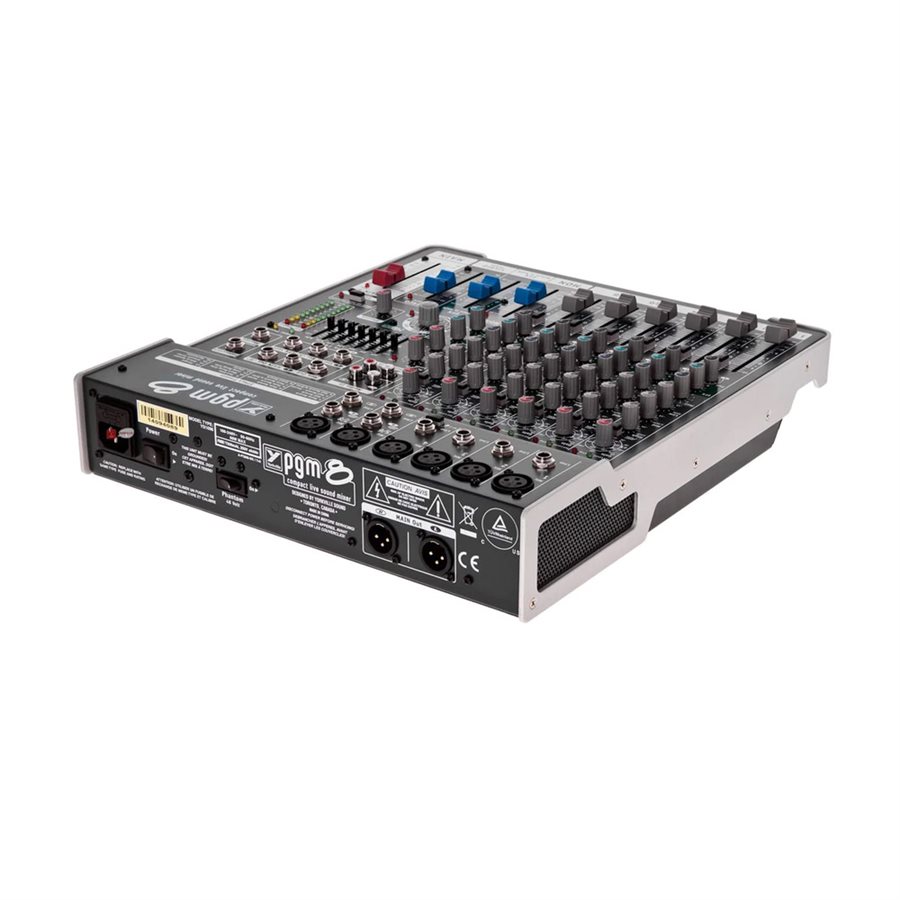 MIXER 8 CH(6 XLR) A / FX YORKVILLE